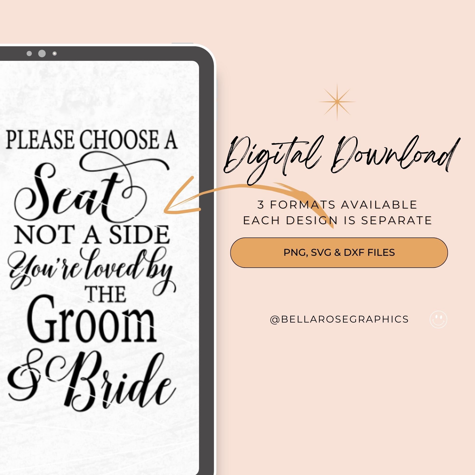 Rustic Wedding Sign SVG Acrylic Wedding Decorations Find - Etsy