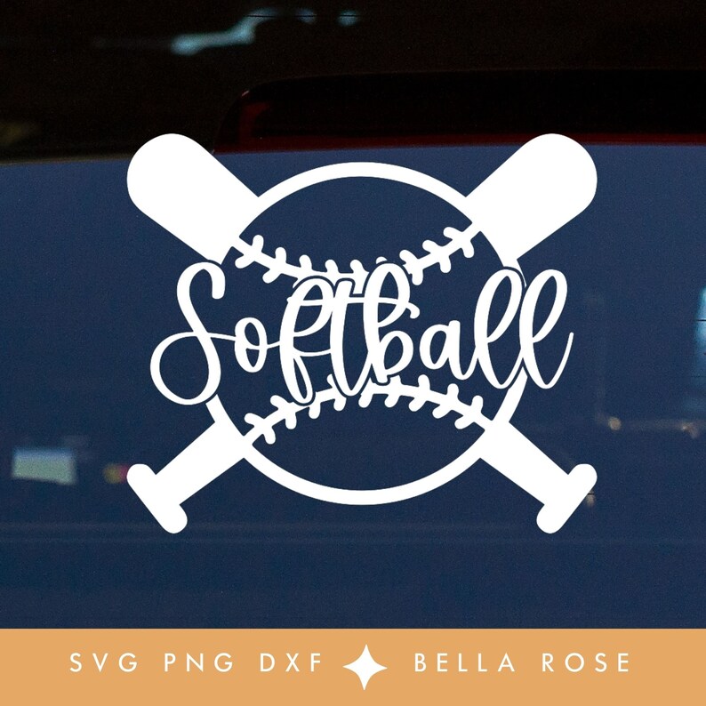 Softball SVG PNG DXF: School Spirit Softball Mom Coach Gift - Etsy