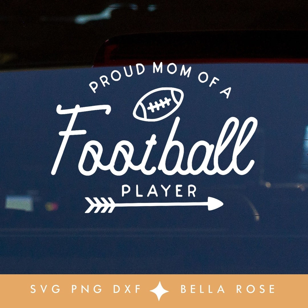 Football Mom Svg Files For Cricut Fall Football Svg T For Her