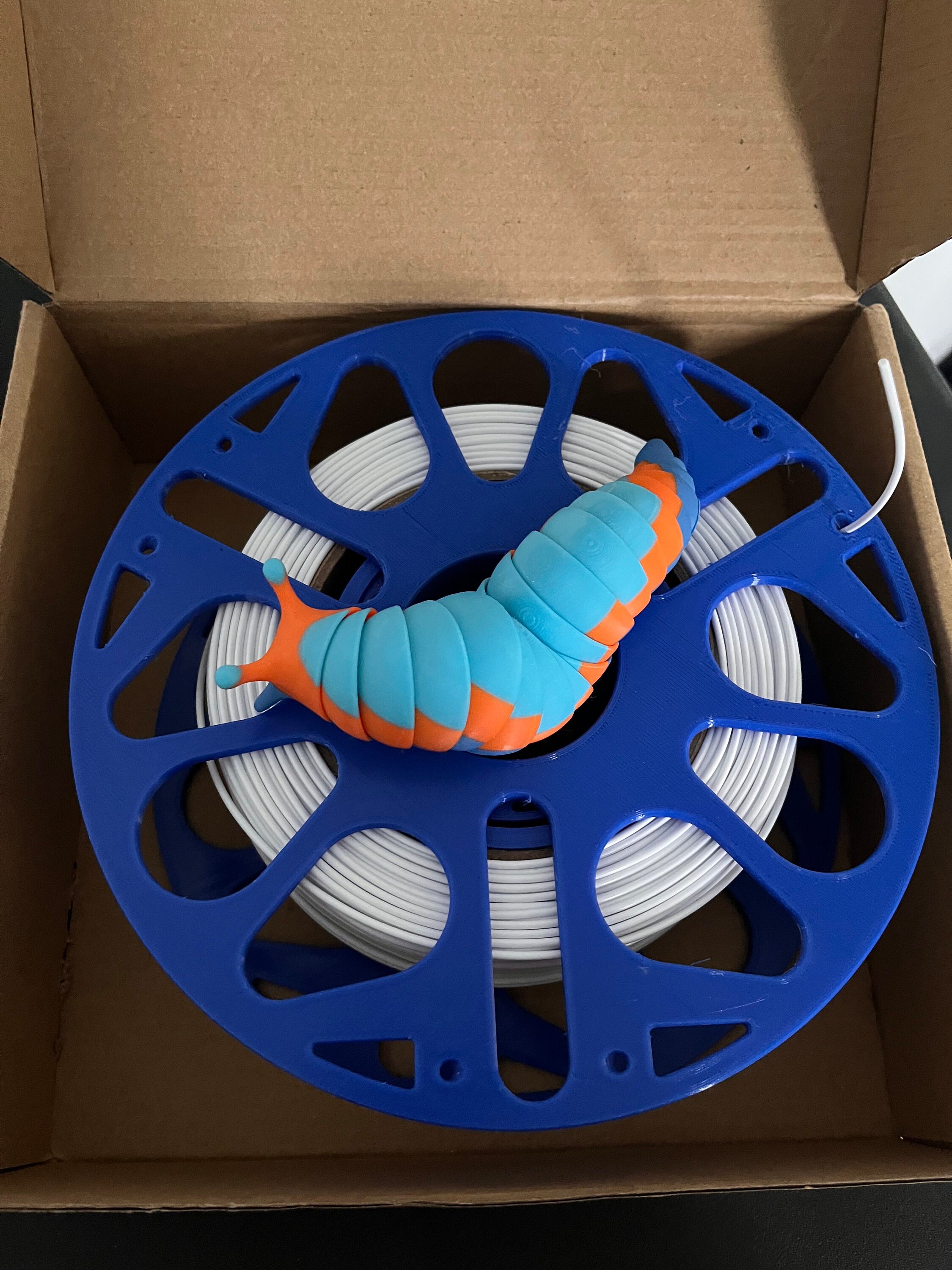 3d Printed Multi-colored Slug Fidget Toy - Etsy Canada