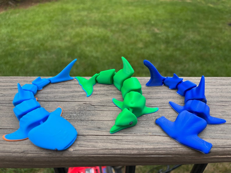 Articulated Sea Animals - Etsy