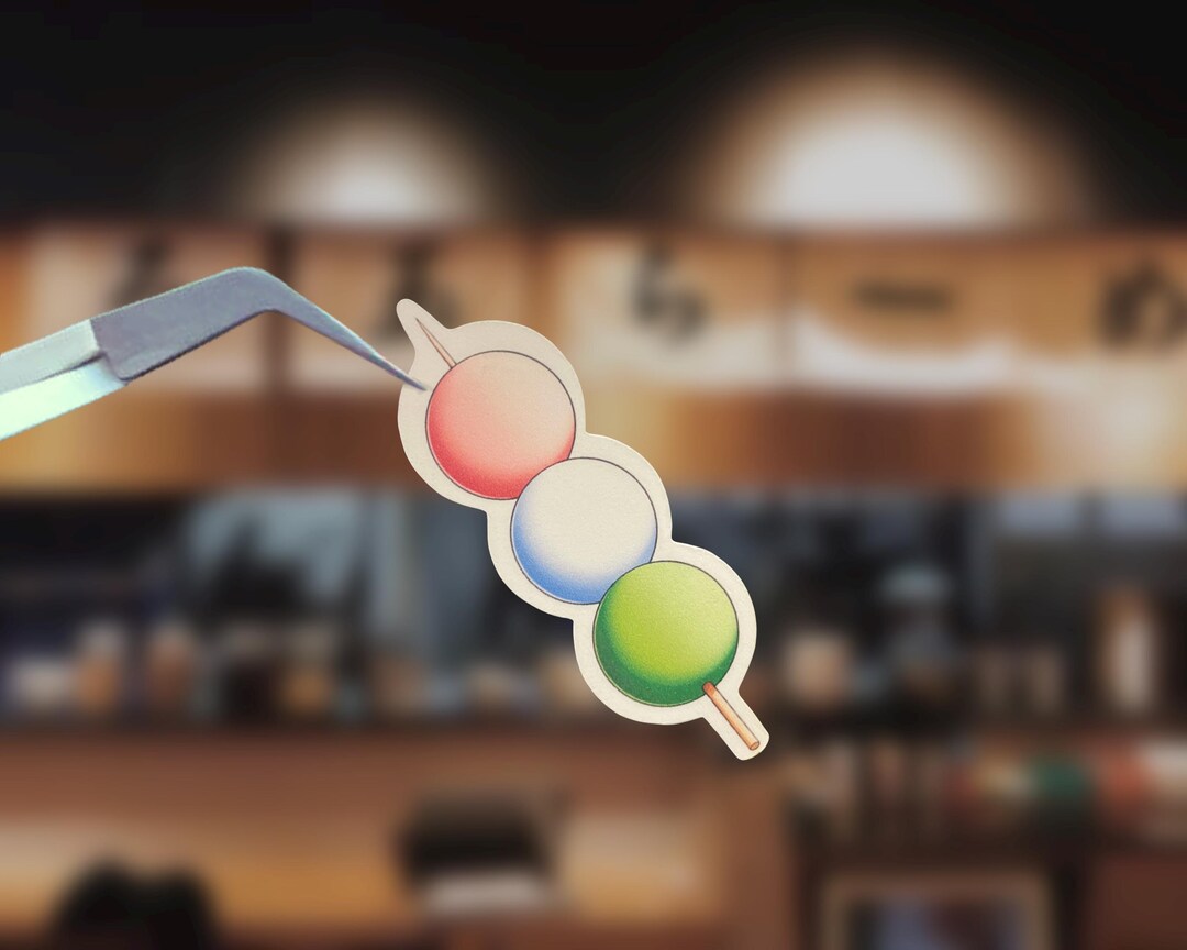 Delicious Anime Dango - Food - Kawaii Sticker - Etsy