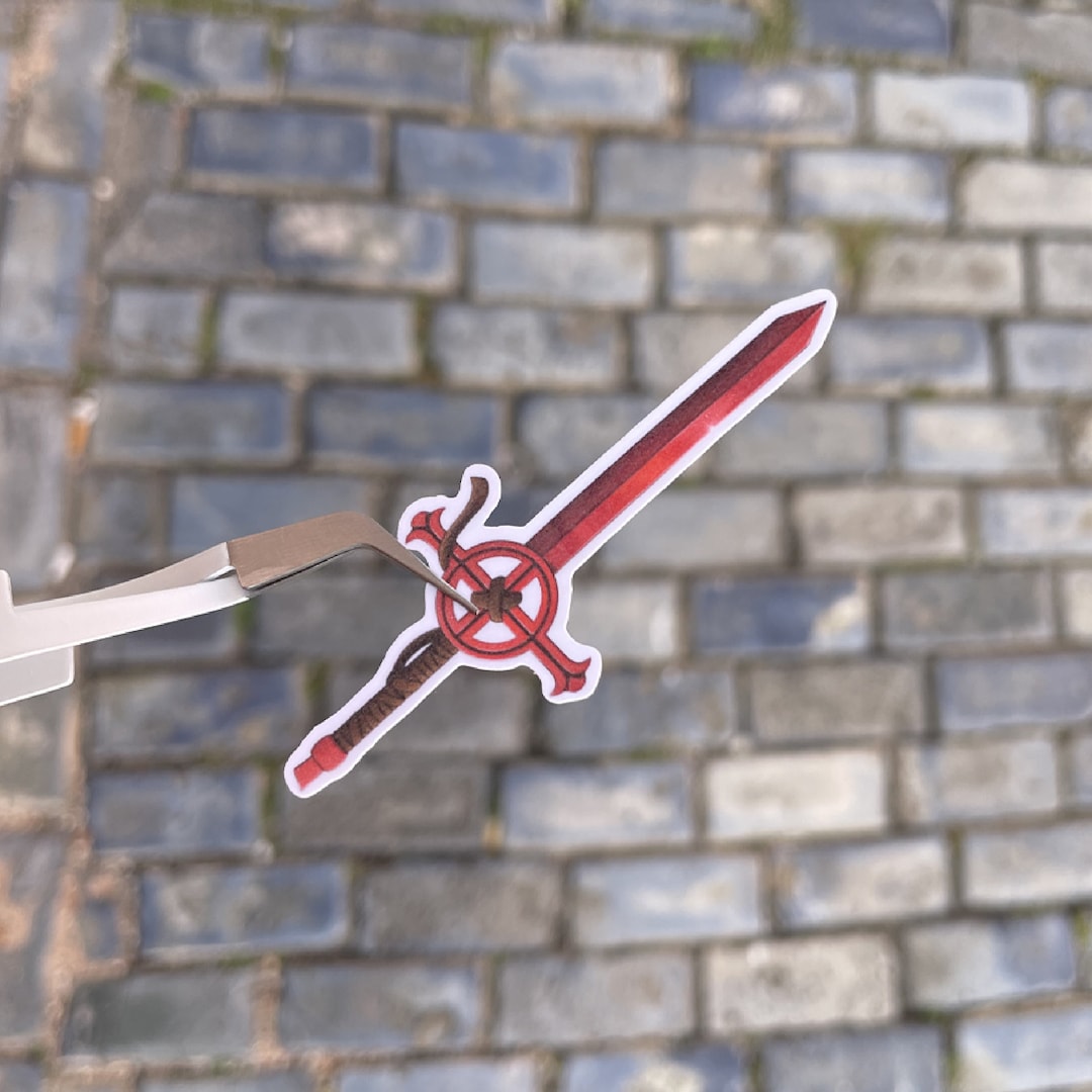 Demon Blood Sword - Adventure Time - Sticker - Etsy