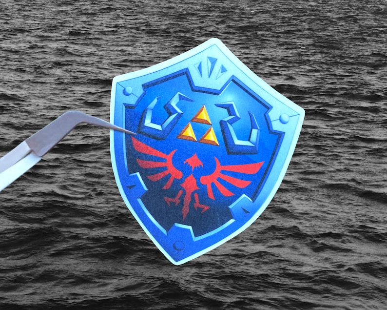 Master Sword & Hylian Shield - the Legend of Zelda - Sticker - Etsy