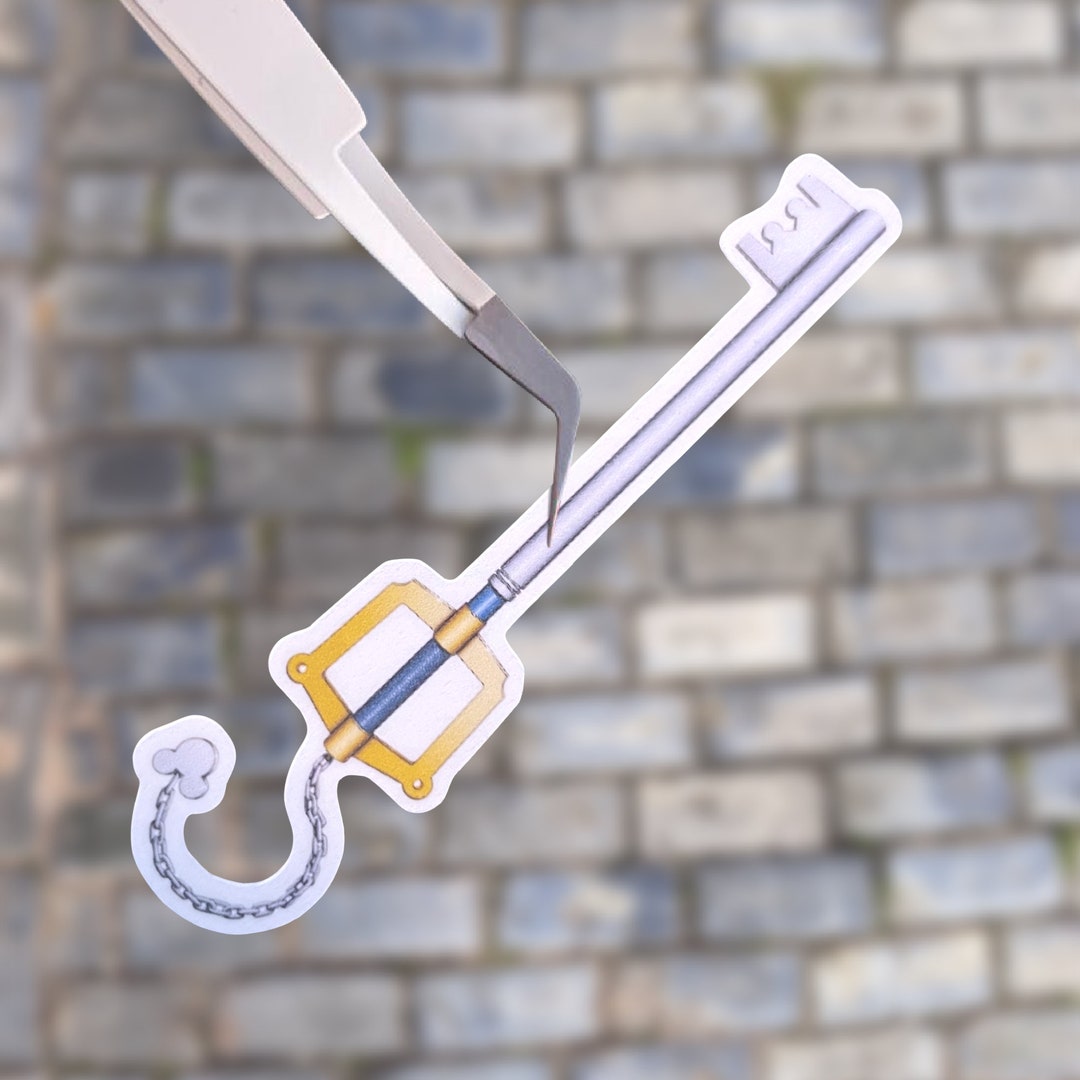Kingdom Key - Kingdom Hearts Sora - Sticker - Etsy