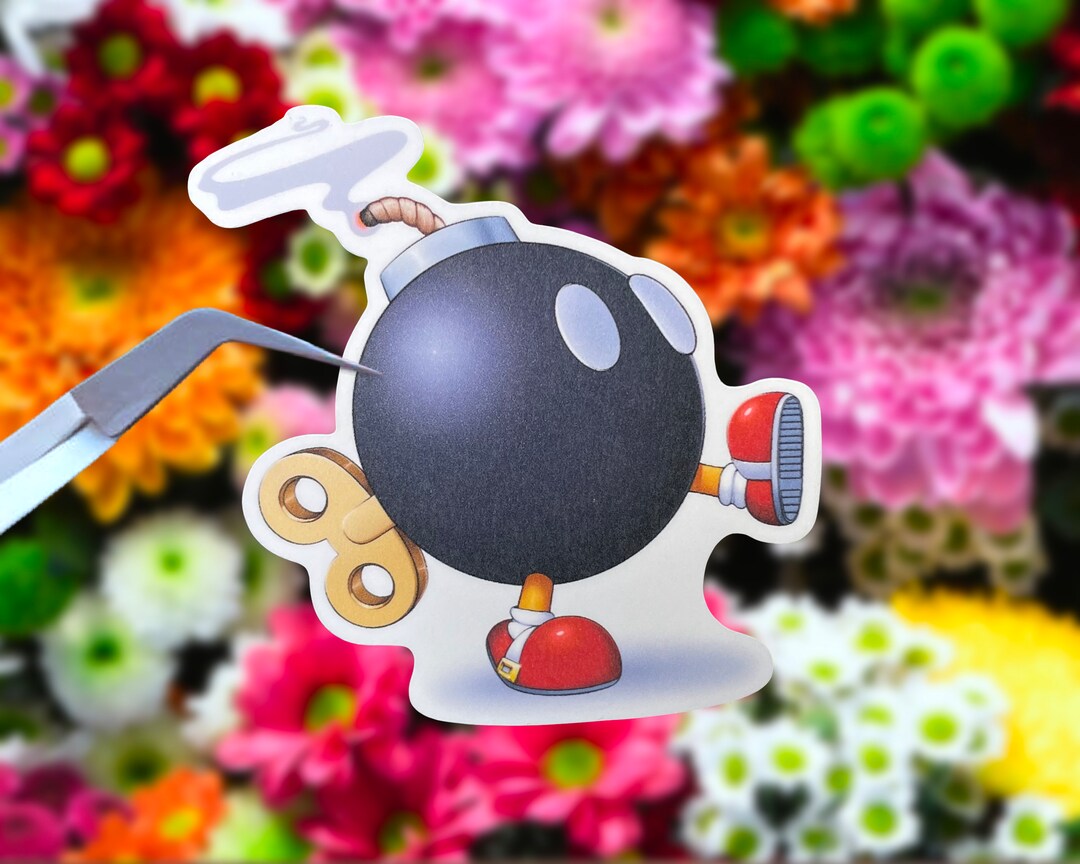 Marching Bob-omb Super Mario Bros. Kawaii Sticker - Etsy