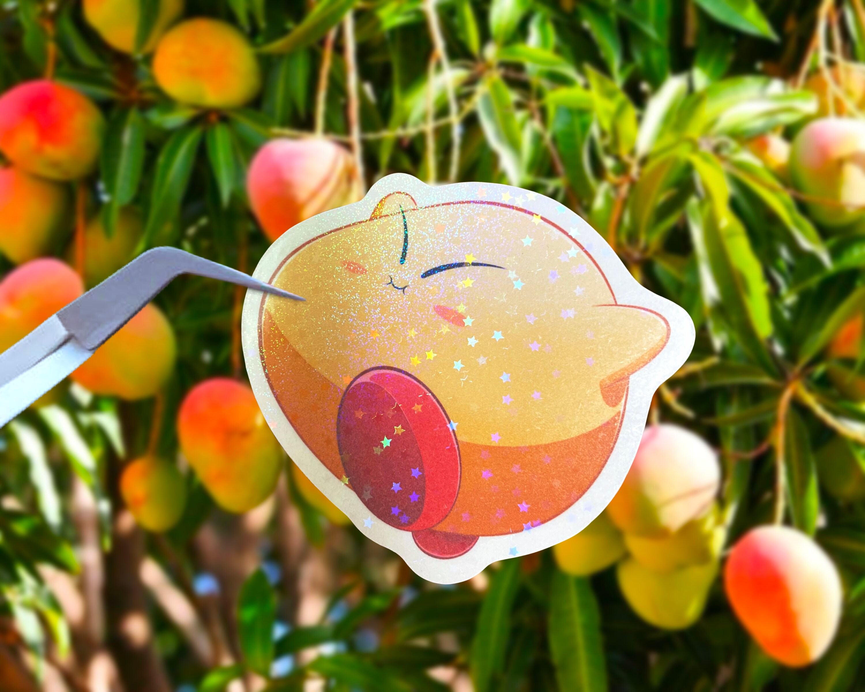 Cute Chubby Kirby Running - Kirby - Kawaii Sticker for Partners - Etsy