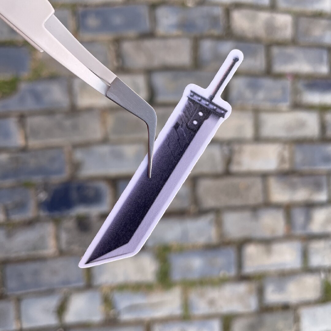 Buster Sword - FF7 Cloud Strife & Zack Fair - Sticker - Etsy