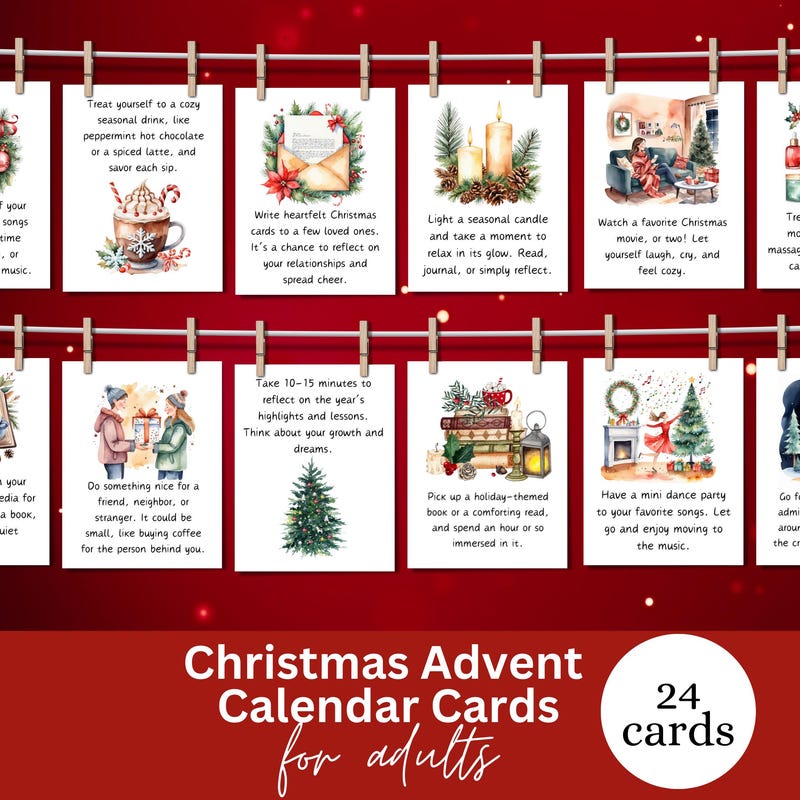 Adult Advent Prompts - Etsy