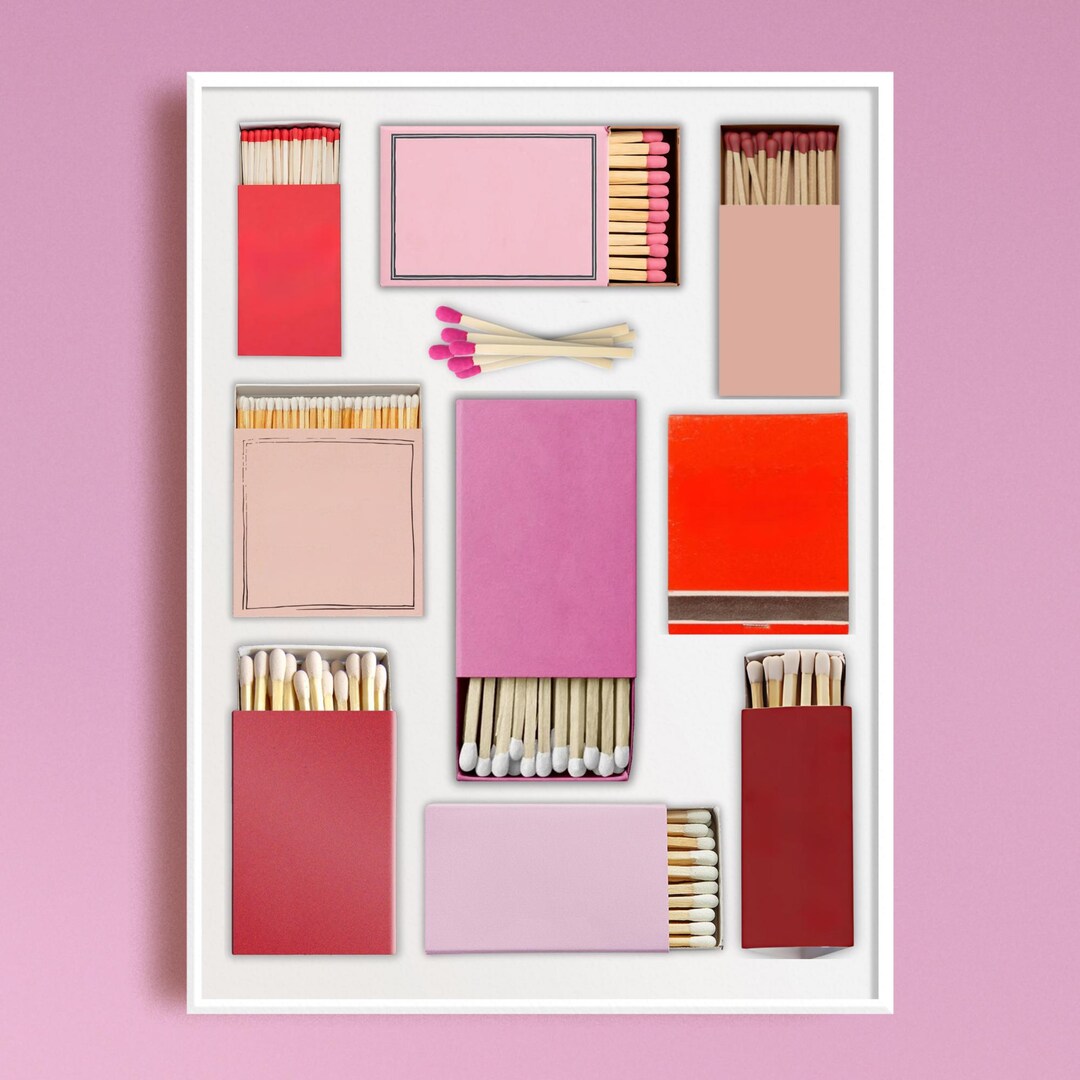 Matchbook Poster Canva Template, Size 18”x24” Inches Fully Customizable ...