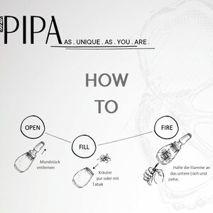 PIPA Natural Handmade Pipe From Ivory-palm / Tagua Nut / Herbal Pipe ...