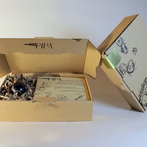 PIPA Natural Handmade Pipe From Ivory-palm / Tagua Nut / Herbal Pipe ...