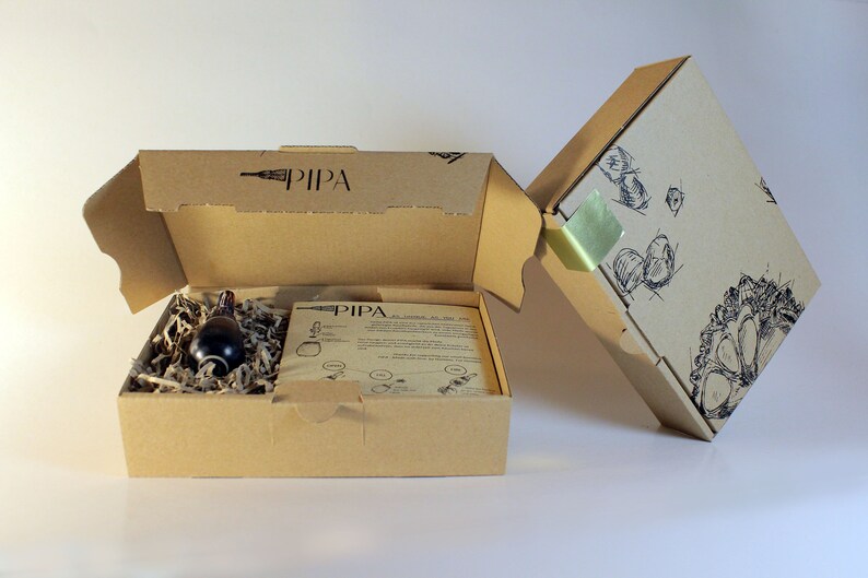 PIPA Natural Handmade Pipe From Ivory-palm / Tagua Nut / Herbal Pipe ...