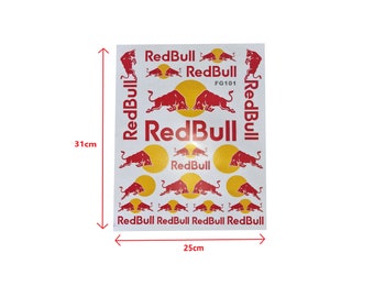 Red Bull Racing Decals - Etsy Australia