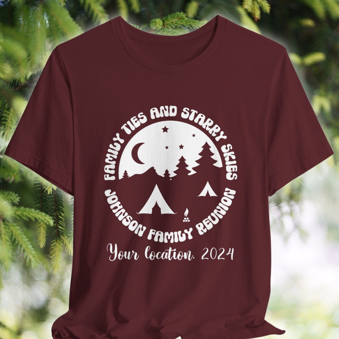 Custom Family Reunion Shirt, Vacation Personalized Group Shirts, Family ...
