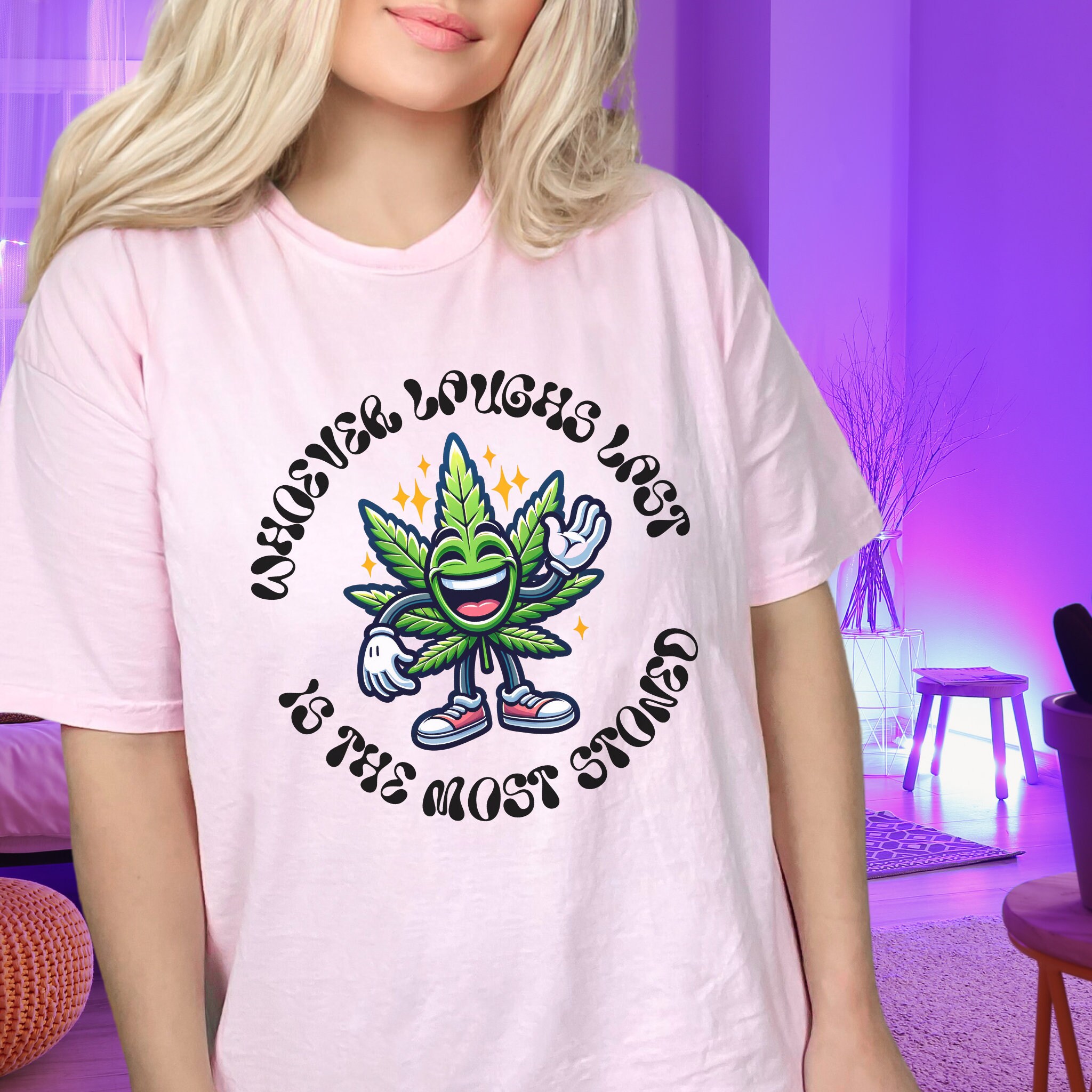 Stoner Girl Gift, 420 Shirt, Unisex Marijuana Shirt, Weed Gifts, Funny Cannabis Tshirt, Mascot ...