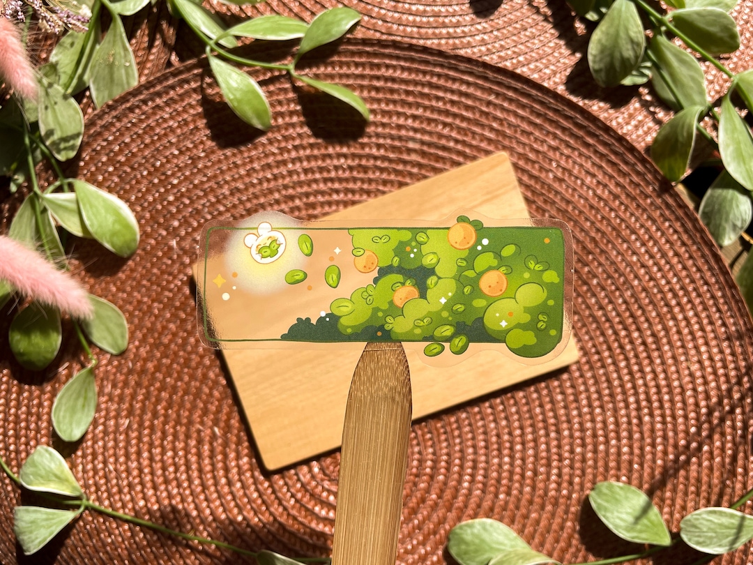 Nature Spirits Clear Vinyl Sticker Nature Spirit Sticker Set - Etsy