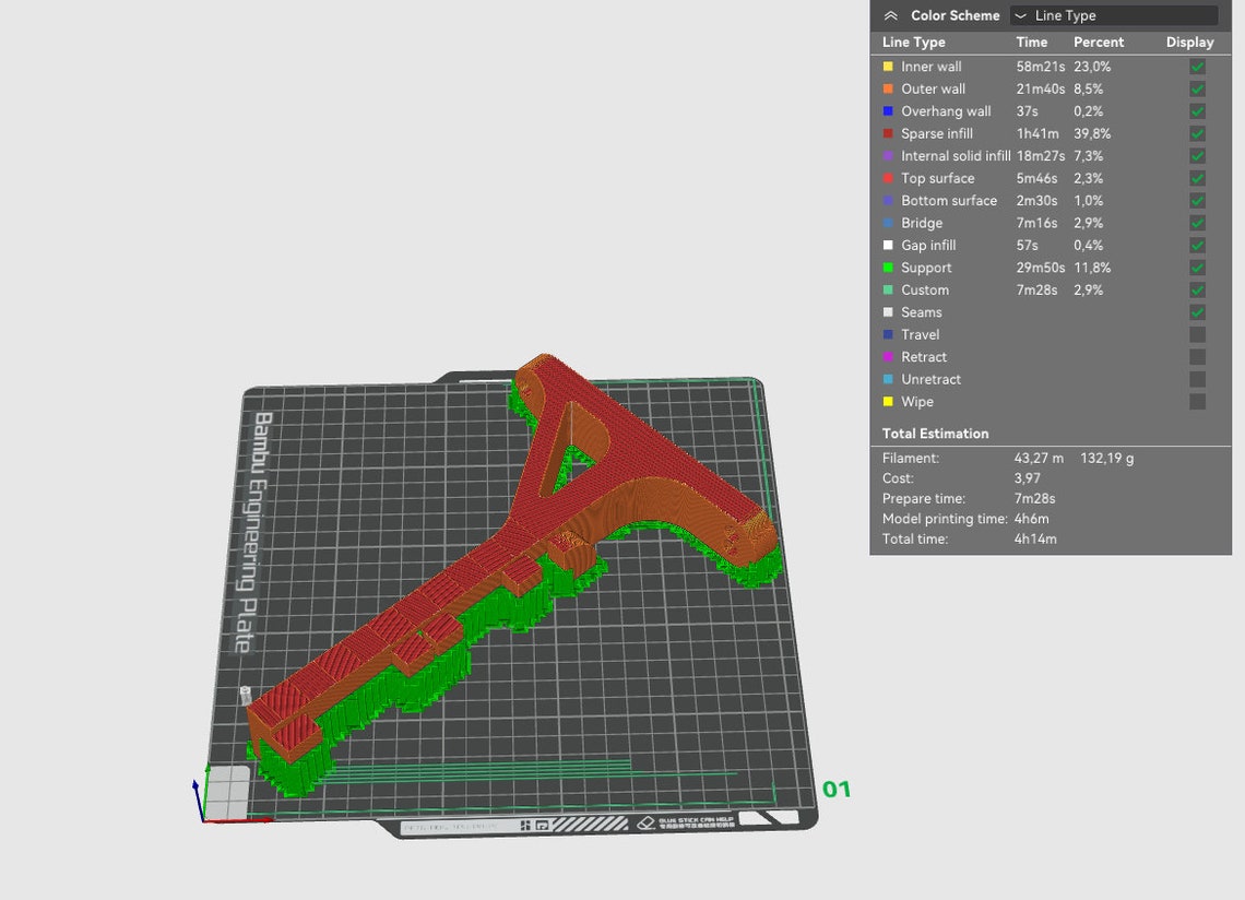 Bambu Lab AMS Wall Mount - Etsy