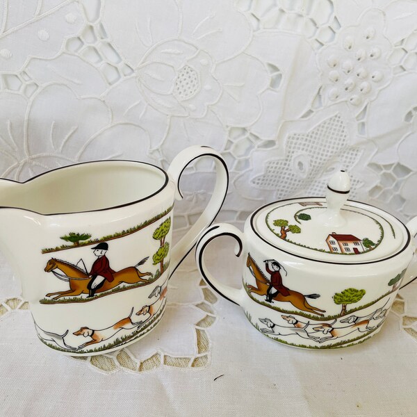 English Hunt Scene - Etsy