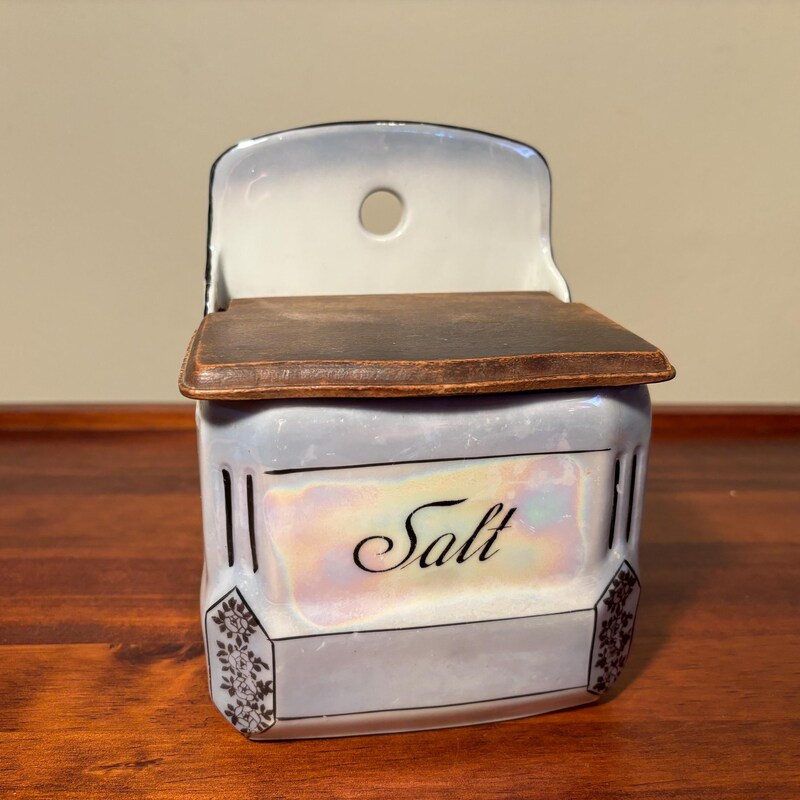 Salt Box With Lid - Etsy