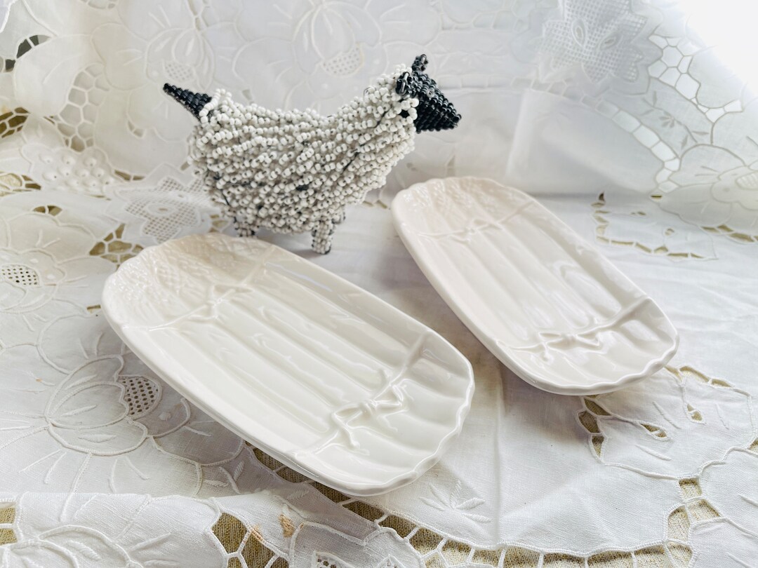 Asparagus Side Dishes, Taste Seller Sigma White Majolica Porcelain ...