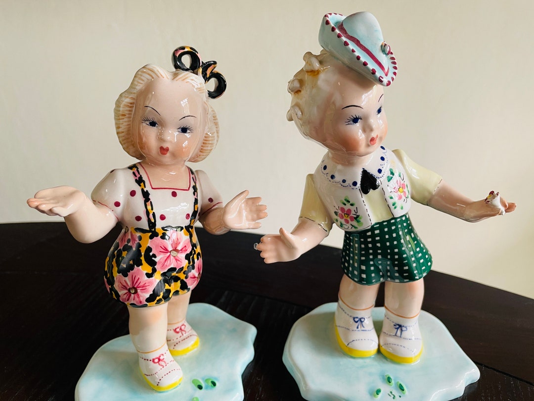 Vintage Cardel Girardi Italy Figures Italian Fine Art - Etsy UK