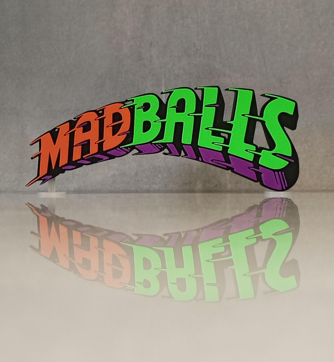 Madballs 3D Printed Shelf Display Logo - Etsy