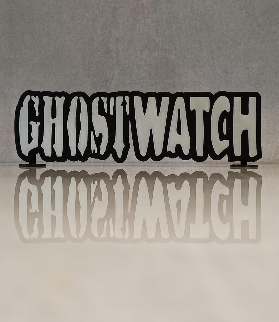 Ghostwatch (1992) BBC Halloween 3D Printed Logo - Etsy