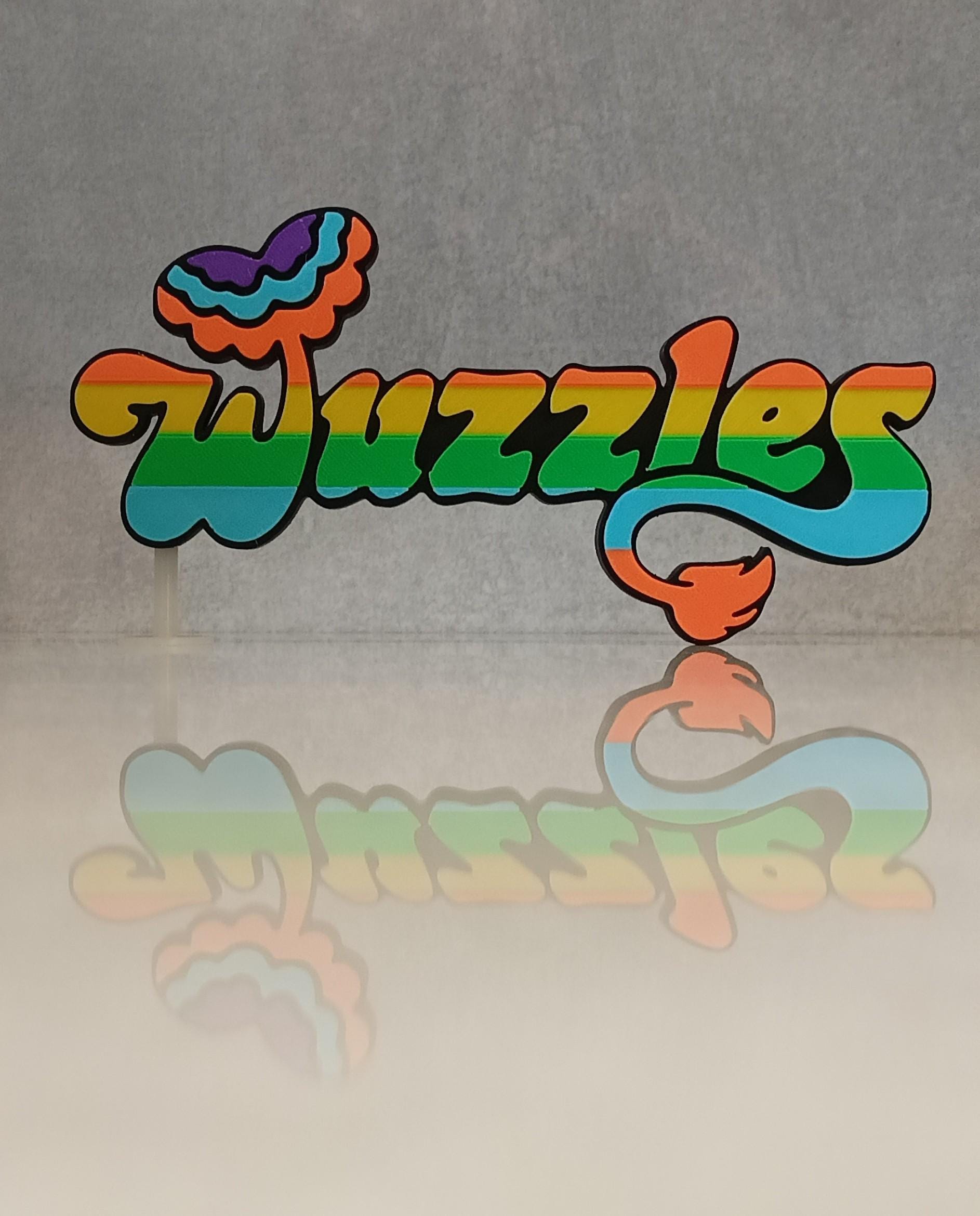 The Wuzzles 3D Printed Shelf Logo Bumblelion Butter Bear Disney - Etsy