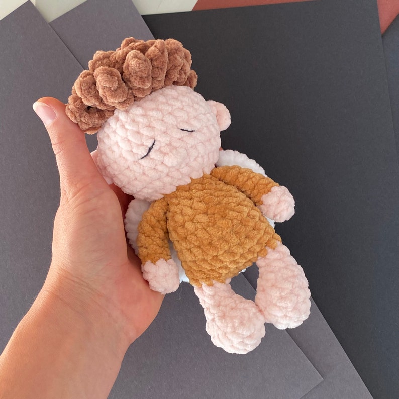 Angel Crochet Doll, Crochet Plush Stuffed Figure, Amigurumi Angel Home ...