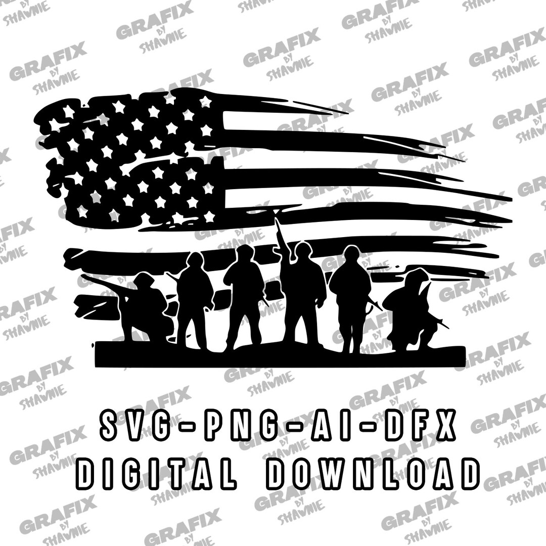 Army Soldier Decal, Sticker Decals, SVG, PNG, JPG - Etsy