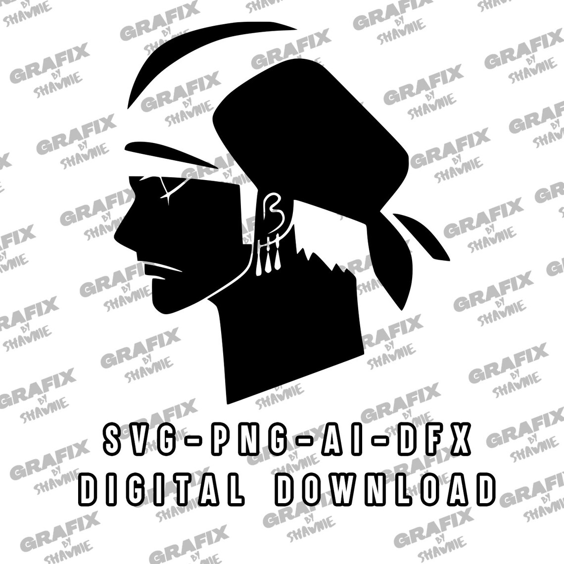 One Piece Zoro Decal, Sticker Decals, SVG, PNG, JPG - Etsy