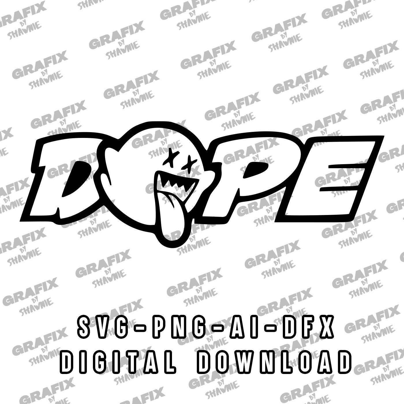 Dope Car Decal, Sticker Decals, SVG, PNG, JPG - Etsy