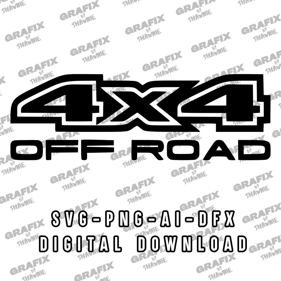 4x4 off Road Decal, Sticker Decals, SVG, PNG, JPG - Etsy