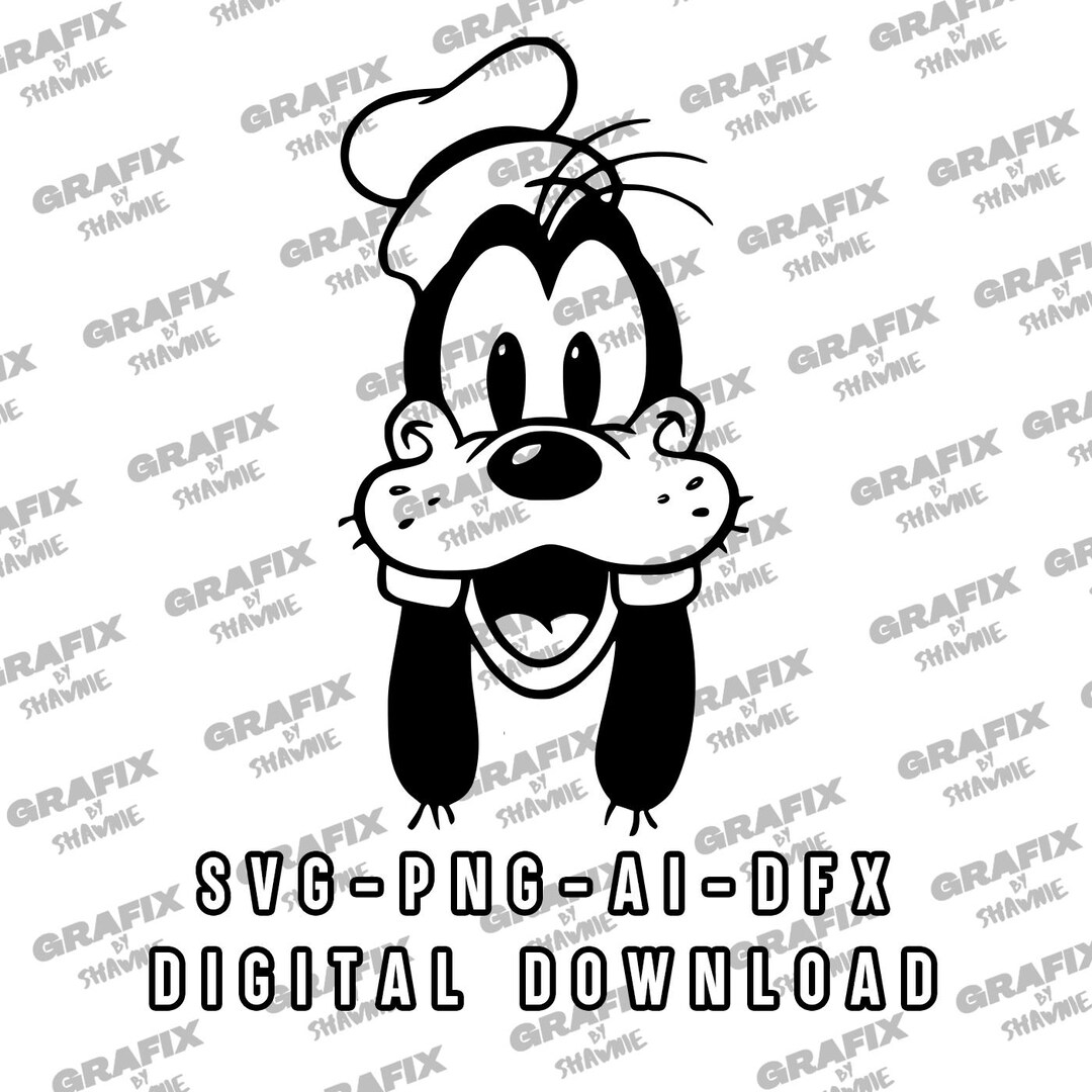 Goof Decal, Sticker Decals, SVG, PNG, JPG - Etsy