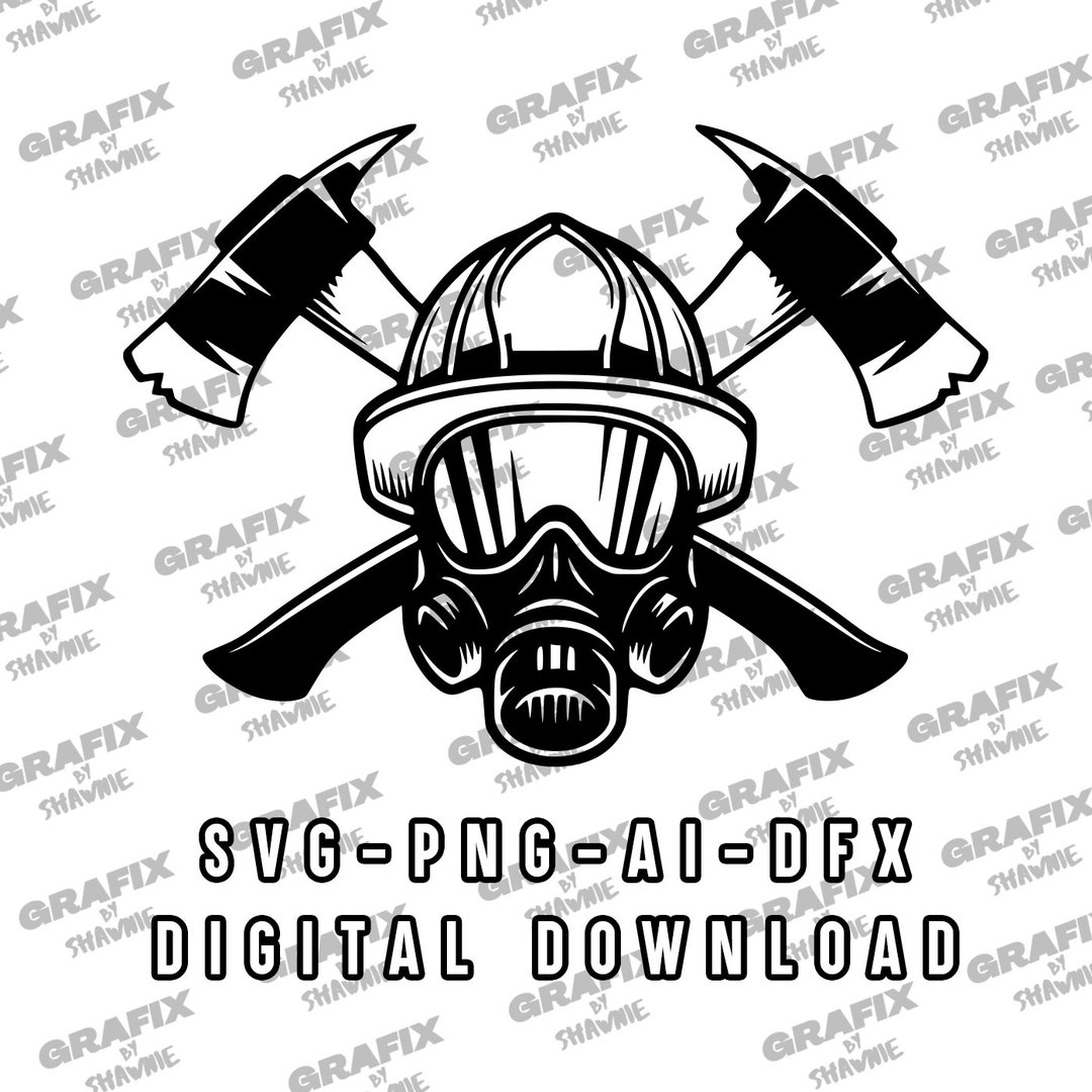 Fire Fighter Decal, Sticker Decals, SVG, PNG, JPG - Etsy