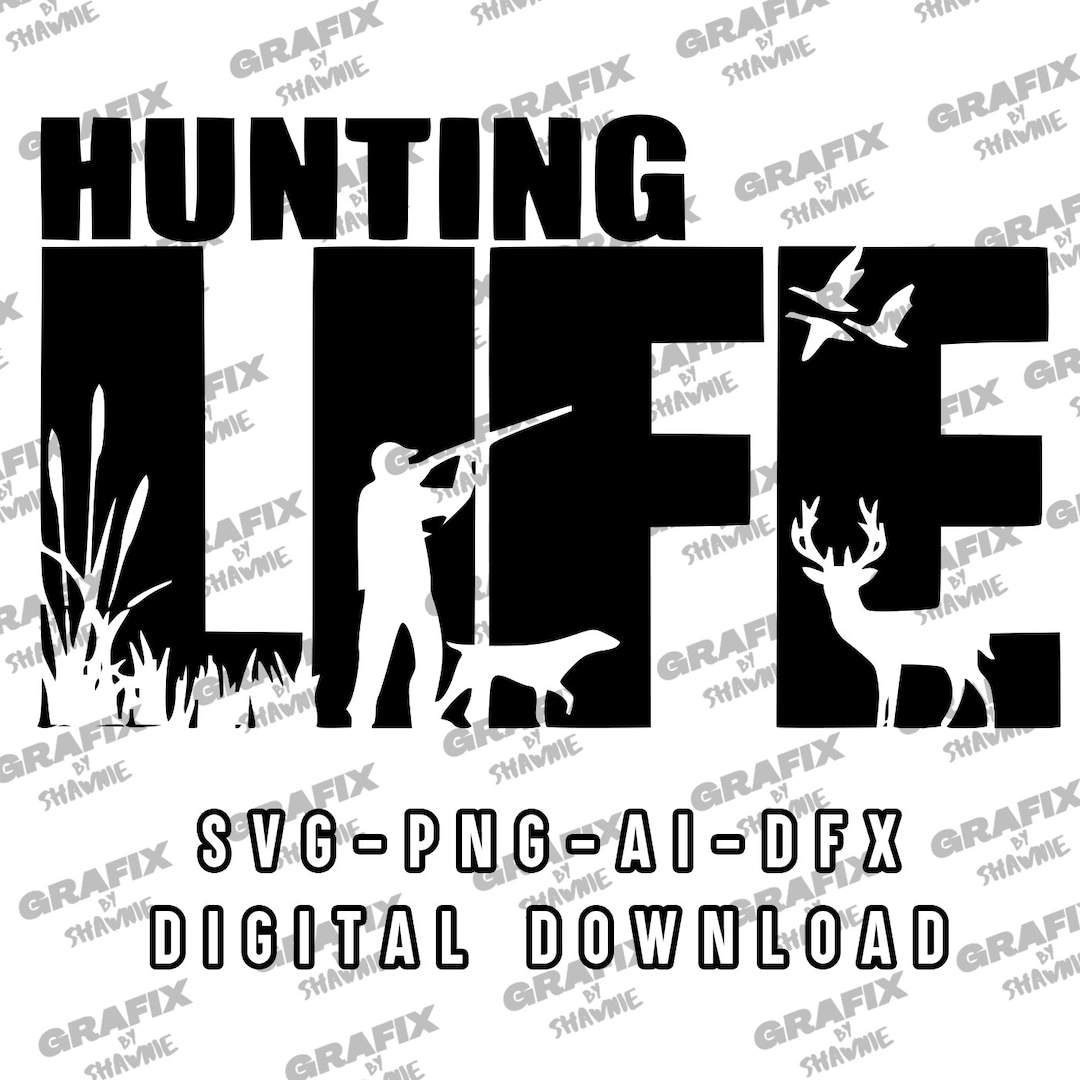Hunting Decal, Sticker Decals, SVG, PNG, JPG - Etsy