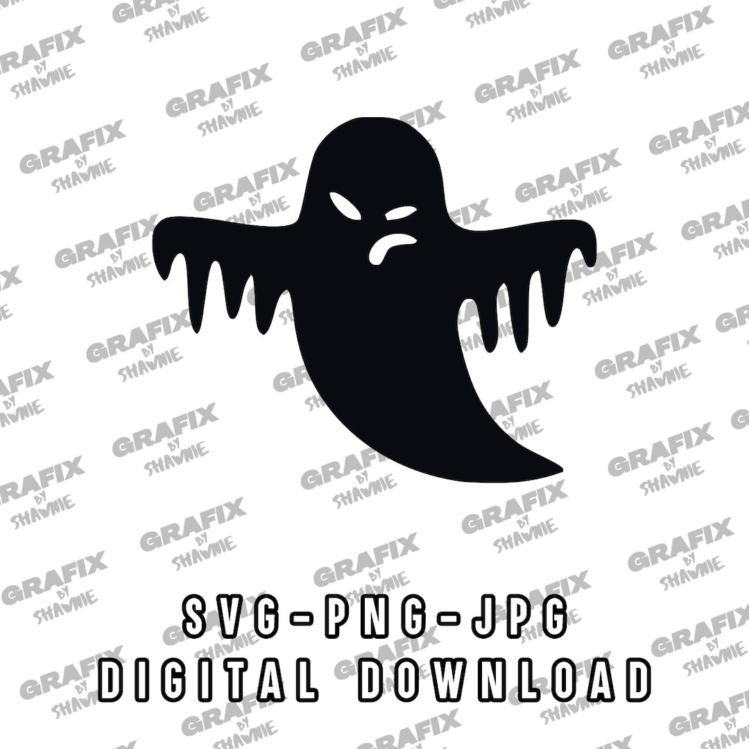 Ghost #4 Decal, Sticker Decals, SVG, PNG, JPG - Etsy