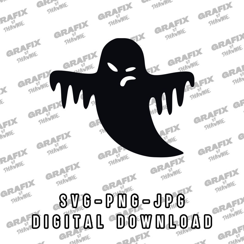 Ghost #4 Decal, Sticker Decals, SVG, PNG, JPG - Etsy
