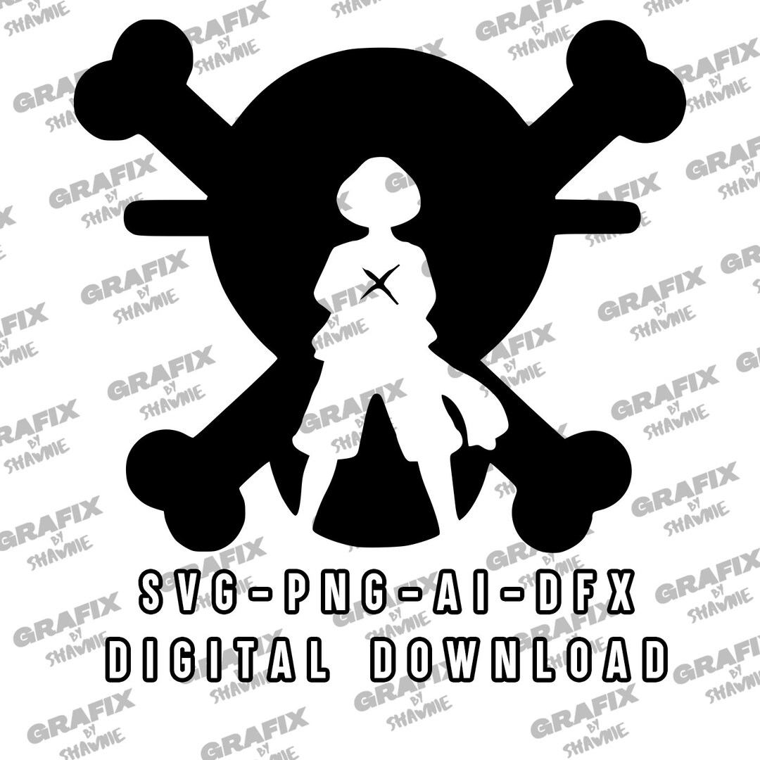 One Piece Luffy Decal, Sticker Decals, SVG, PNG, JPG - Etsy UK