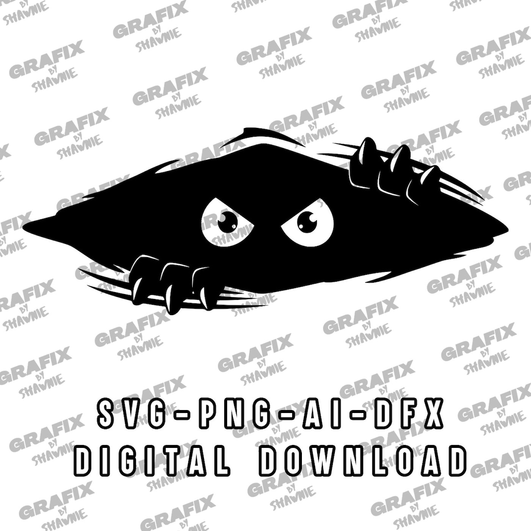 Peeping Decal, Sticker Decals, SVG, PNG, JPG - Etsy