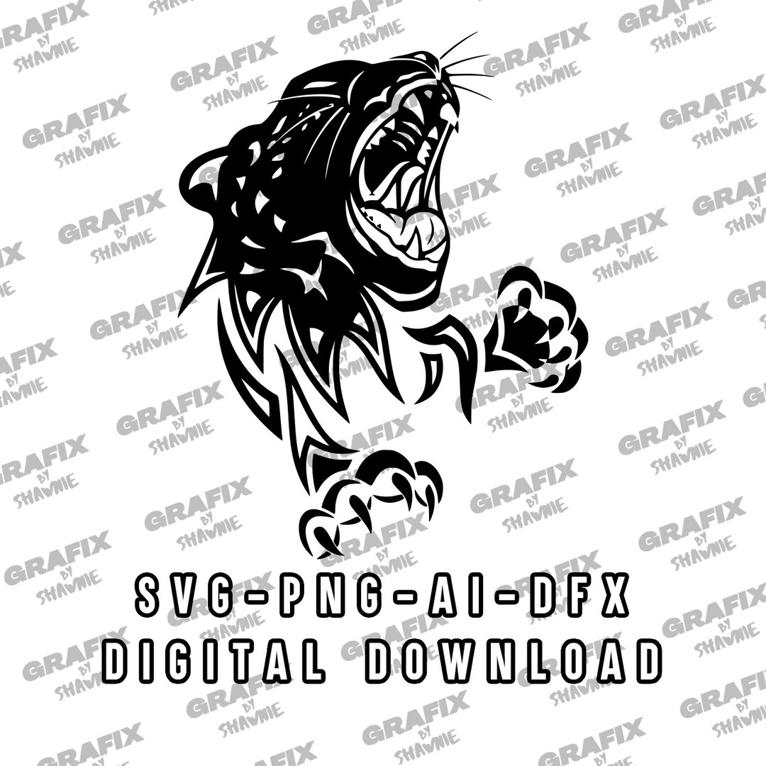 Jaguar Decal, Sticker Decals, SVG, PNG, JPG - Etsy