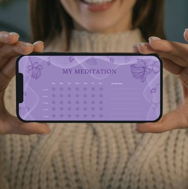 7-week Meditation Tracker, Meditation Planner, Self-development, Mental ...