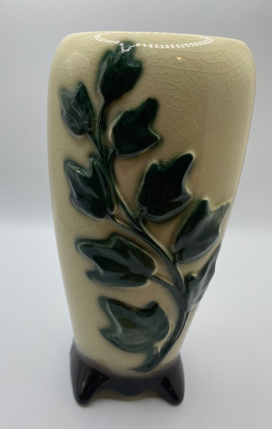 1950 Vintage Mid Century Royal Copley Ivy Vase - Etsy