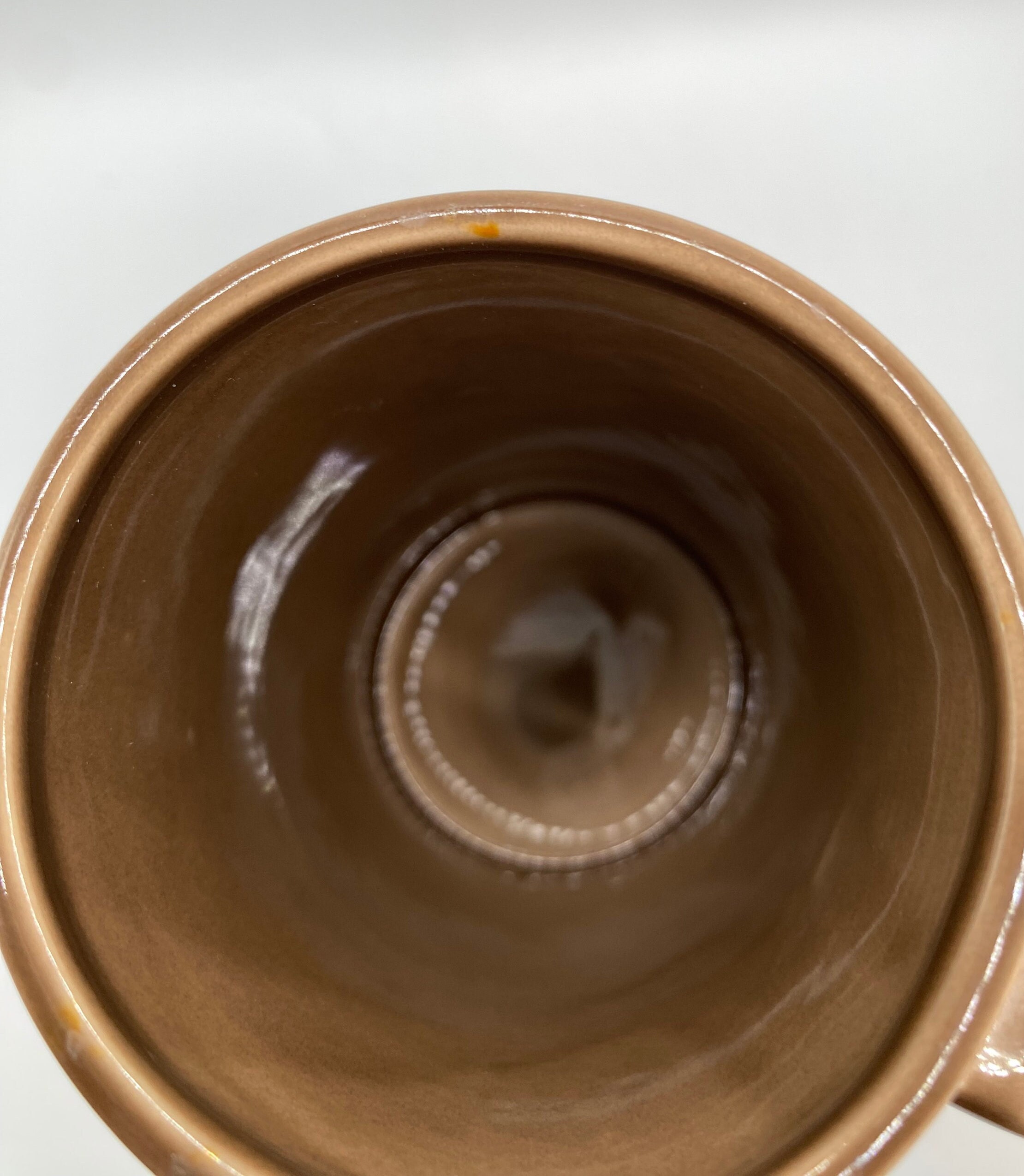 Pottery Barn Studio Barbara Eigen Tall Brown Coffee Mugs - Etsy