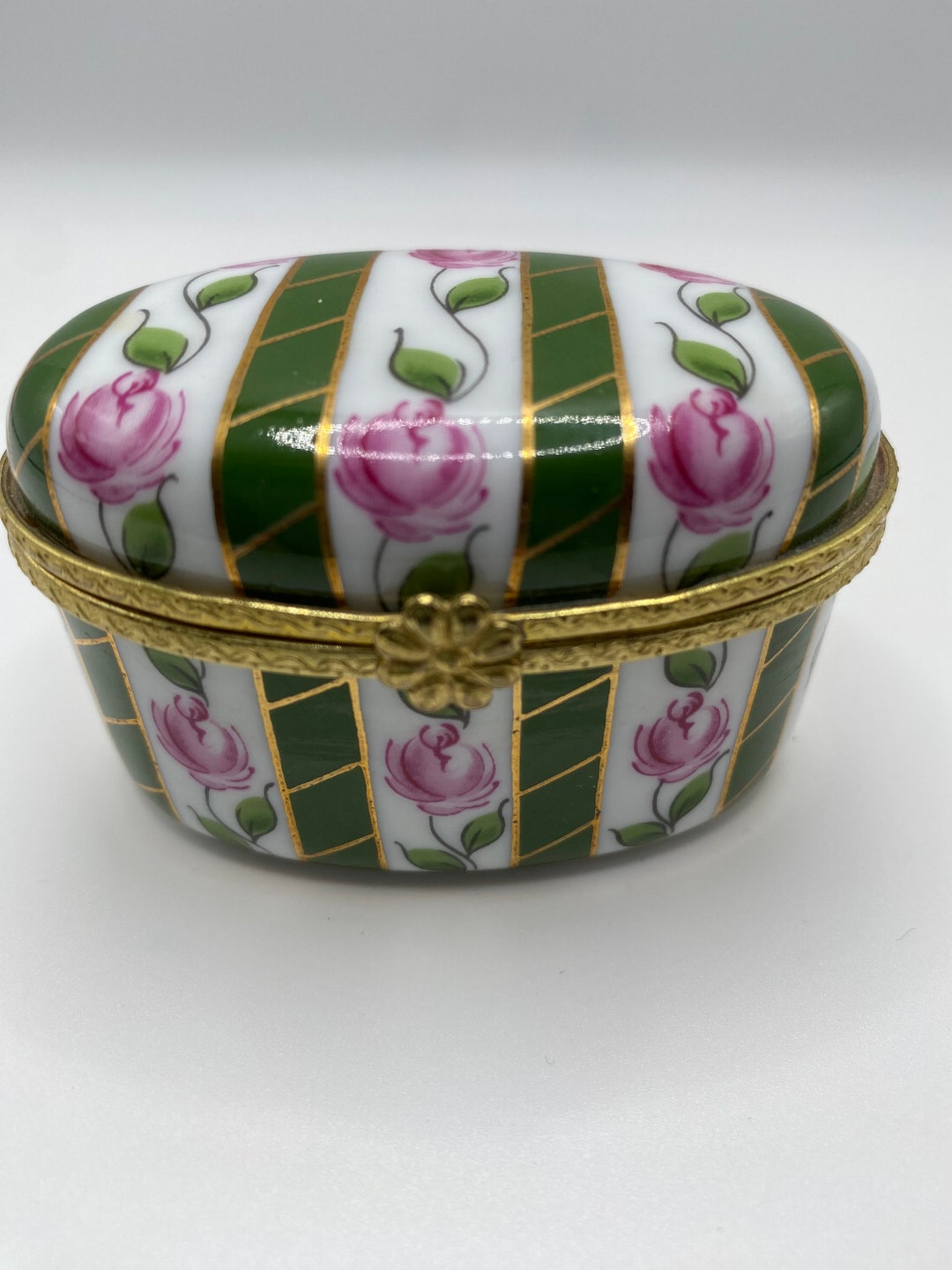 Royal Danube Bone China Roses Trinket Box 1886 - Etsy