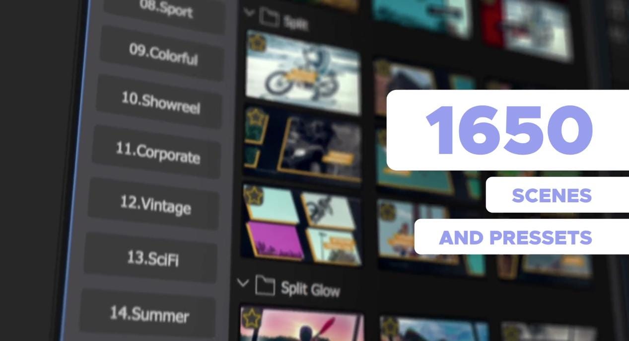 After Effects Video Presets Library: Ultimate Effects & Transitions - Etsy