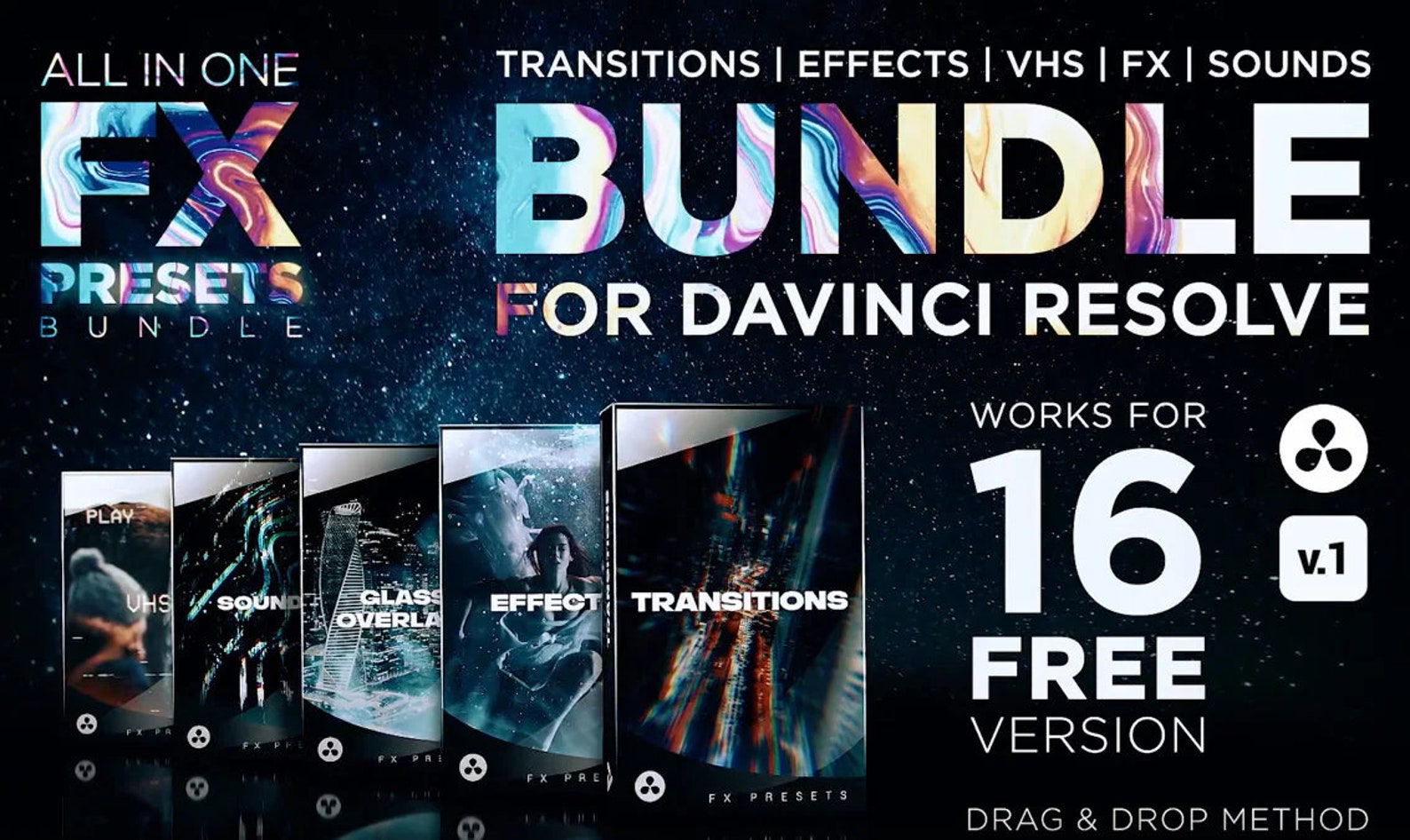 Davinci Resolve Mega Bundle: Transitions, Effects, Luts (digital Download) - Etsy