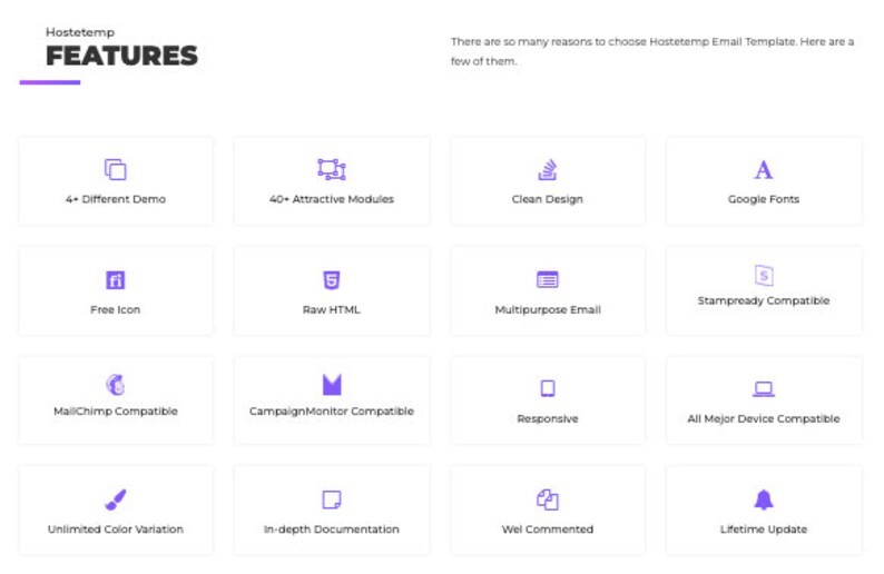 Hostetemp - Multipurpose Email Templates Builder | Email Templates ...