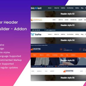 Elementor Header Footer Builder Addon: Website Design Templates - Etsy